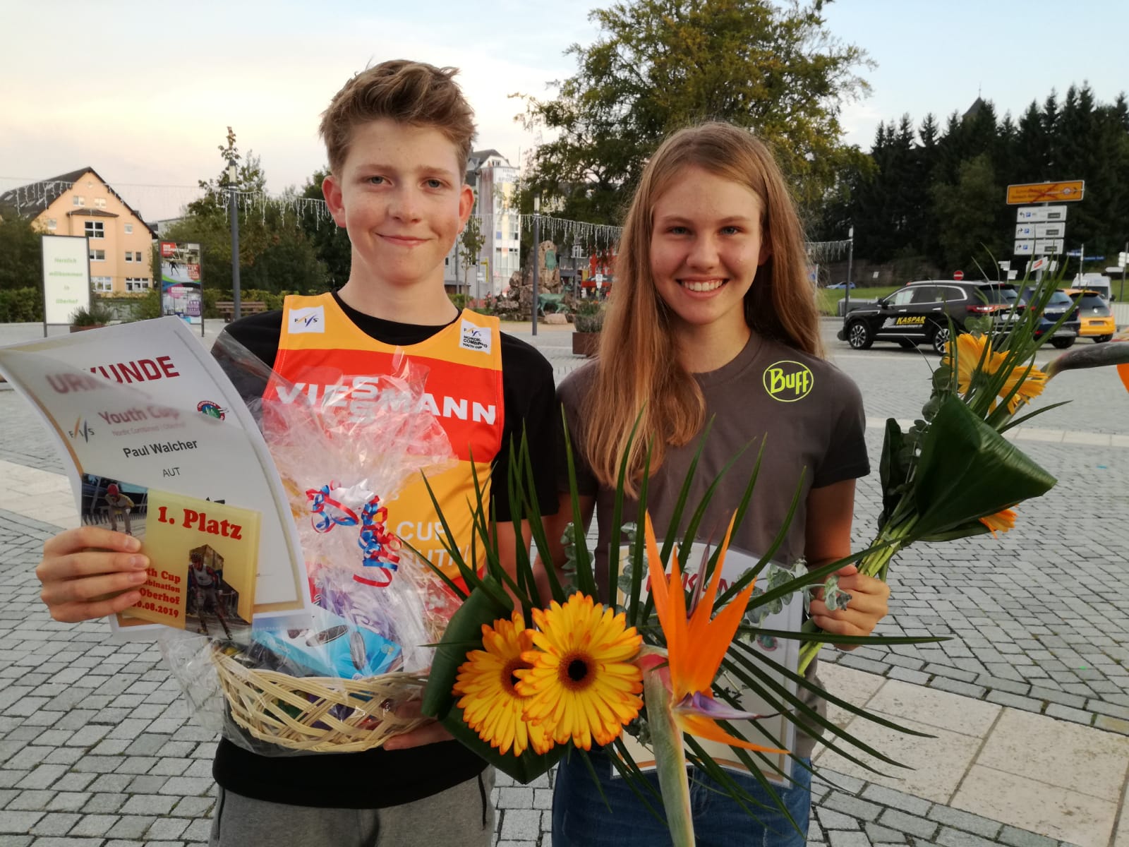 Laura beim FIS Jugend Grand Prix in Oberhof - SC Erzbergland